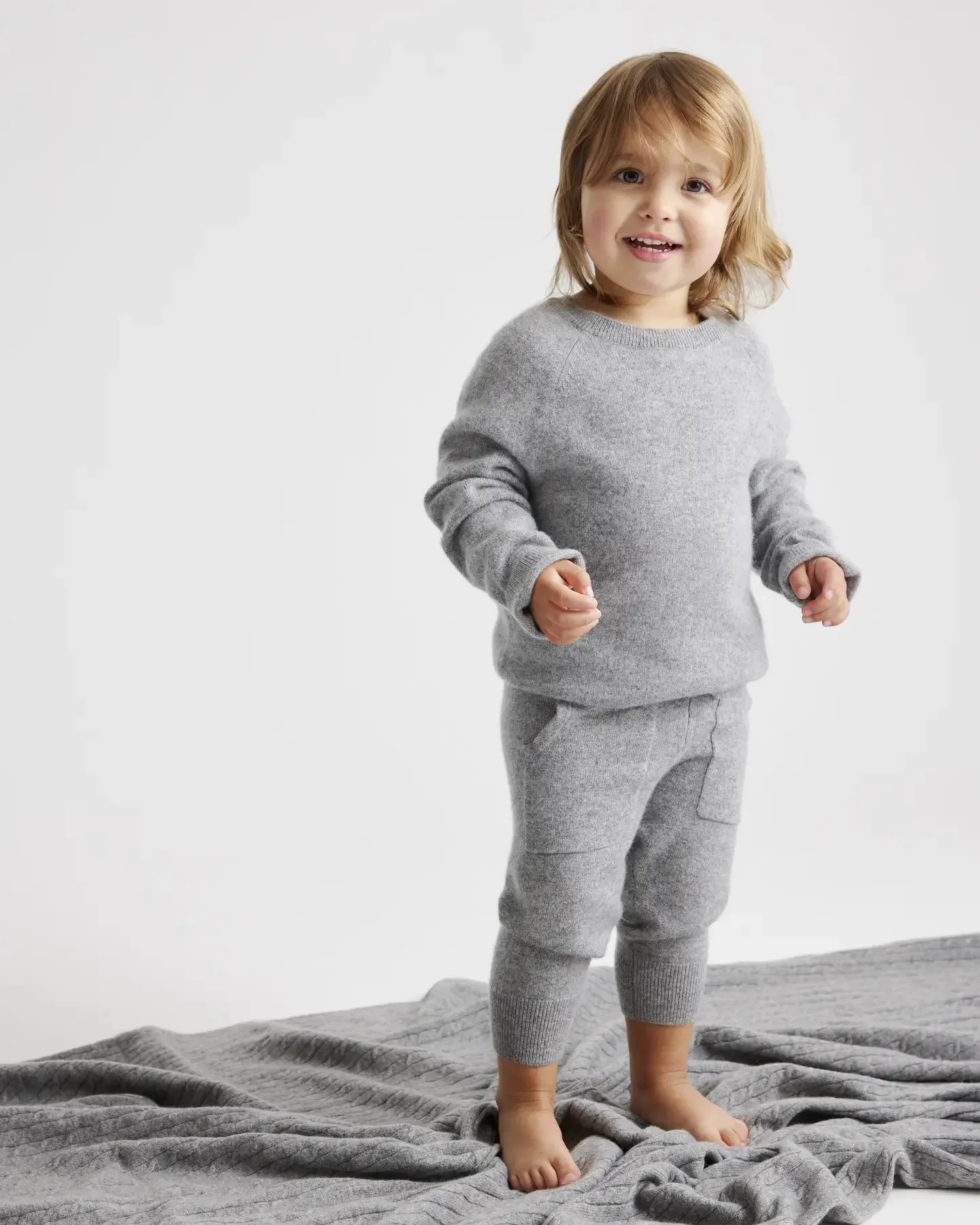 Luxury Cashmere Baby Clothes Crew Neck Cashmere Sweater Baby Pullover ...