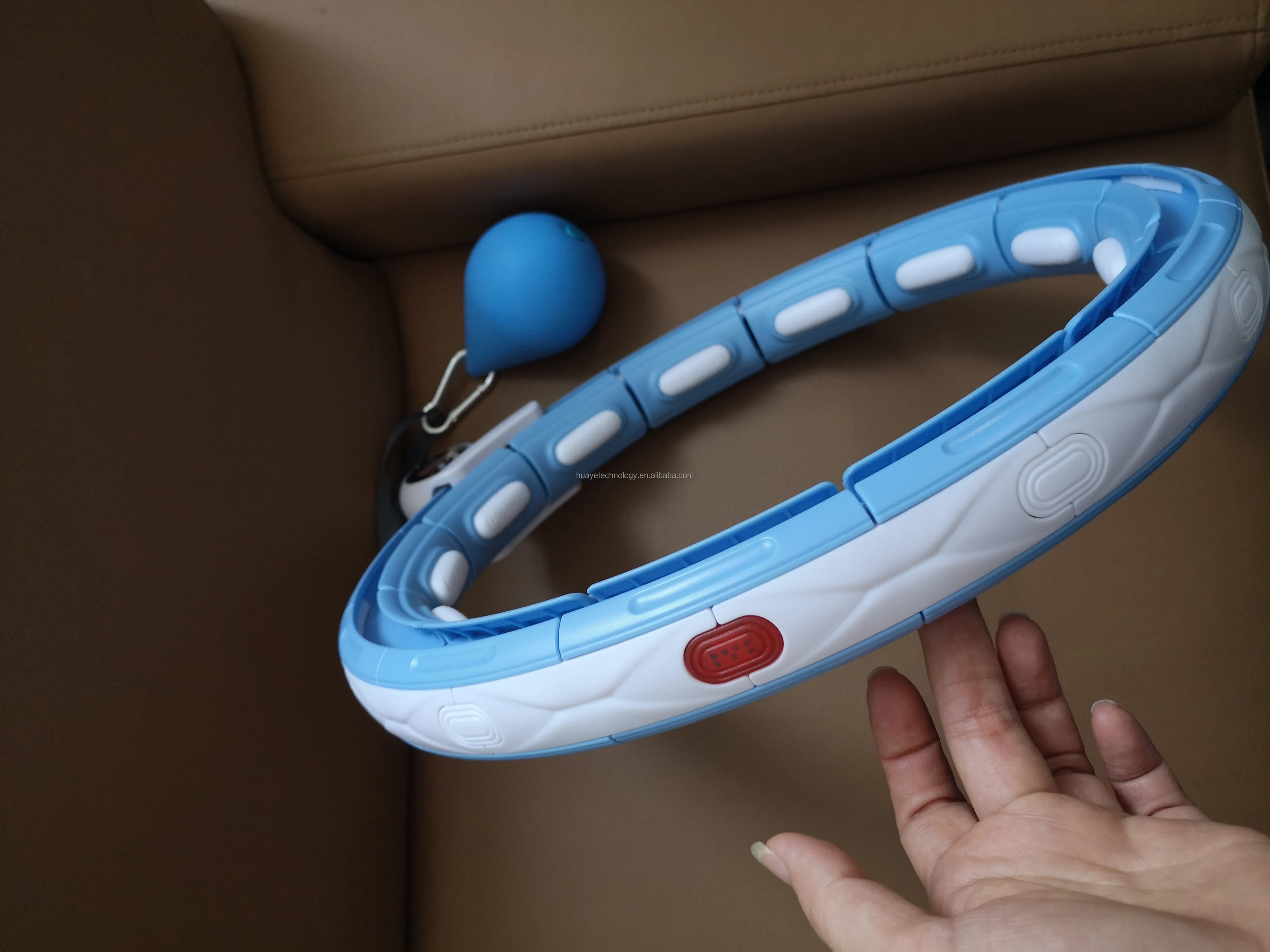 U5 Hula Hoops Digital Counting Hulahoop Massage Silence Mute Running ...