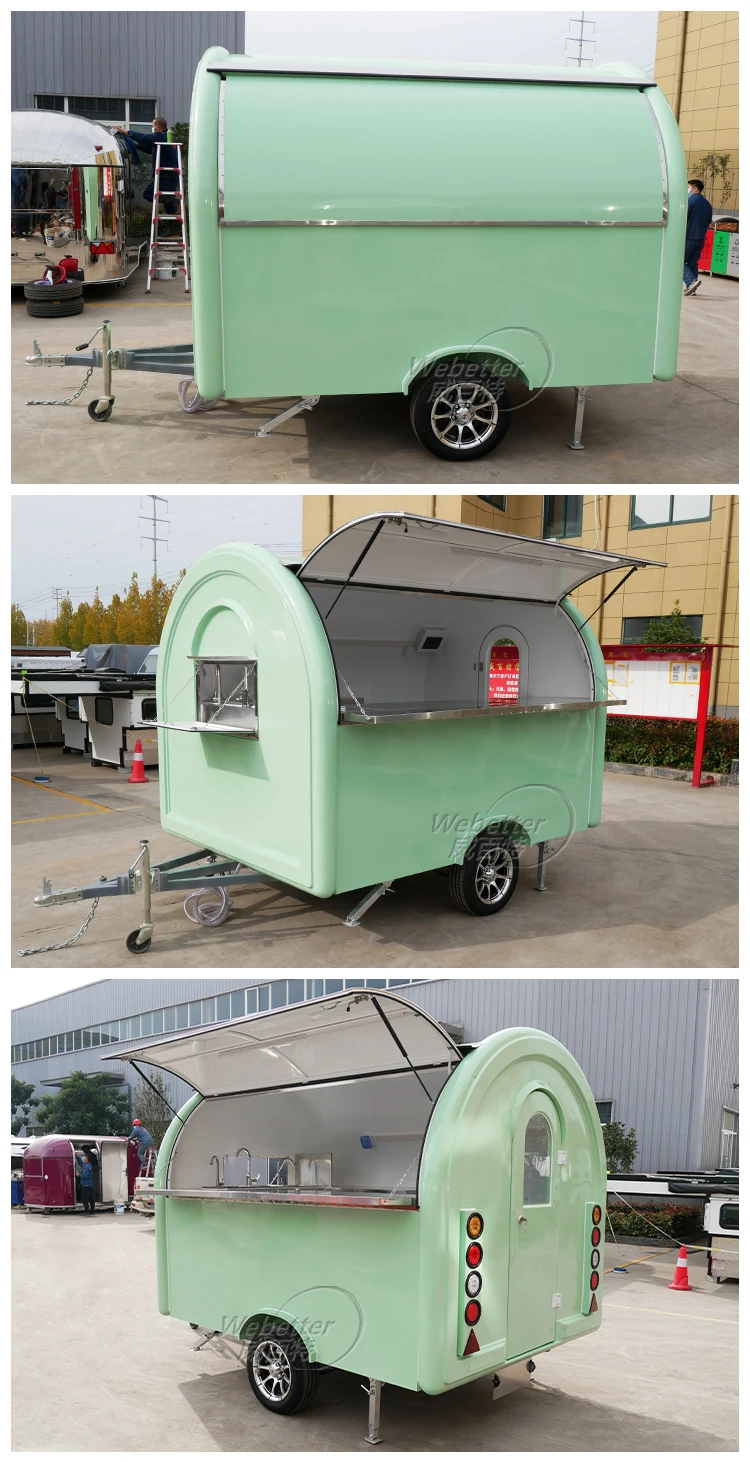 WEBETTER Street Small Mobile Snack Food Truck for Sale