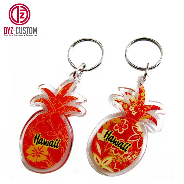 Custom Surfboard Shape Acrylic Keyring - Perfect Gift