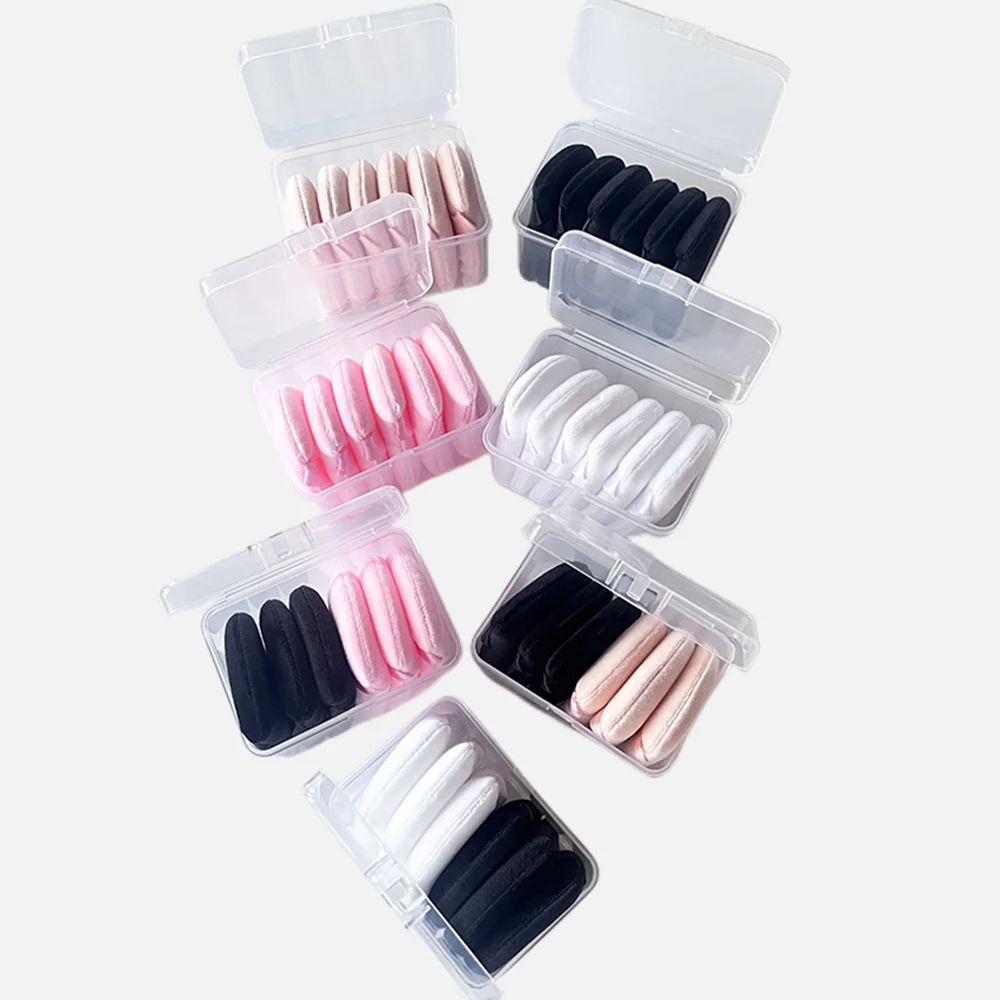 Private Label Heart Shape Powder Puffs Soft Face Makeup Puffs for Loose ...