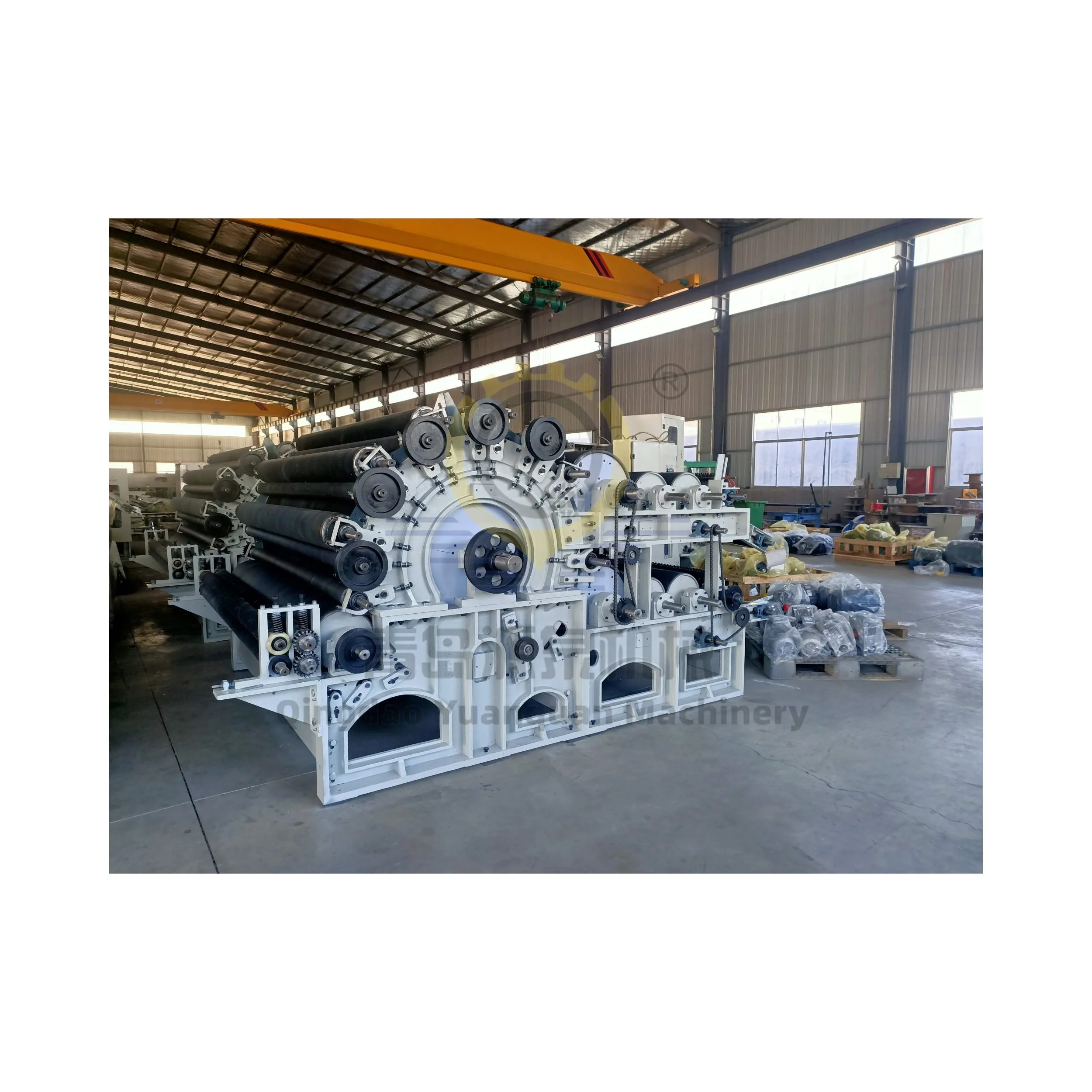 Tek Silindirli Çift Doffer Tarama Makinesi - Buy Non Woven Carding ...