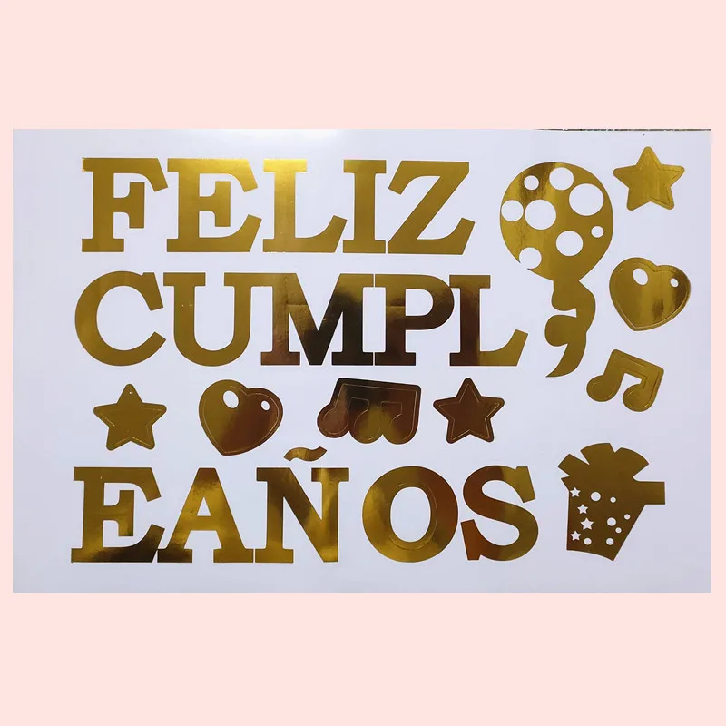 Valentine Love Congratulations Happy Birthday Letter Spanish Bobo ...