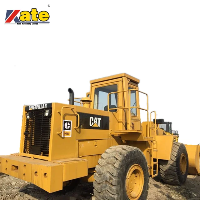 Used 5 Ton Cater-pillar Wheel Loader Cat966c With Good Quality ...