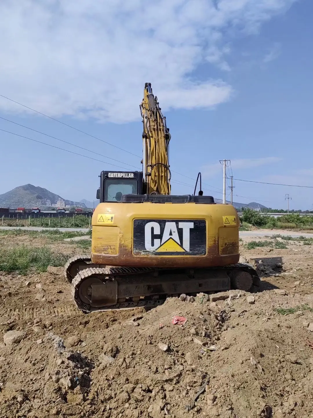 Original 20 Ton Used Caterpillar Cat 320 Crawler Excavator Used 320d ...