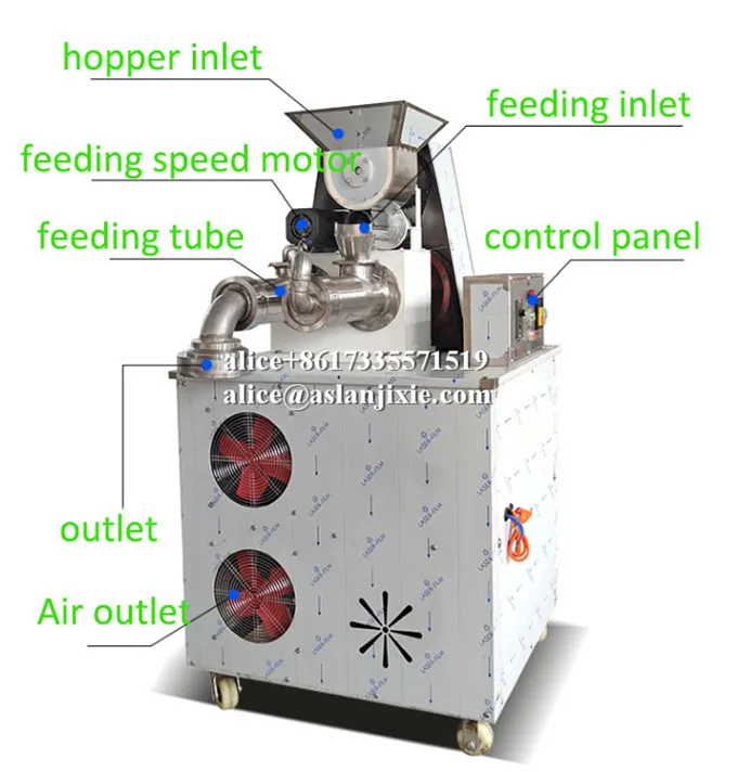 220v Semi Automatic Rice Noodles Making Machine/ Sus304 Stainless Steel ...