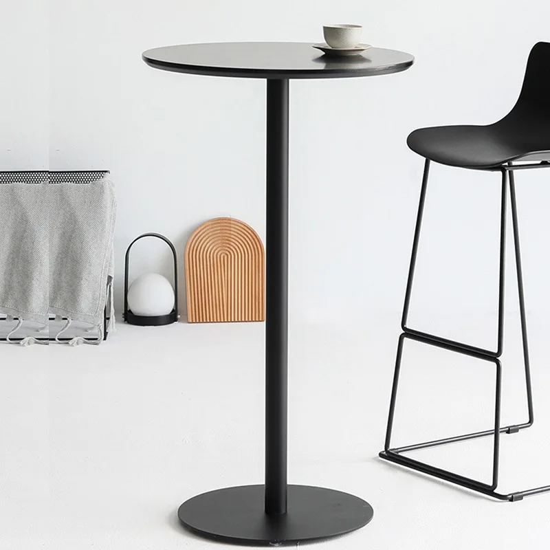 Modern Round Square Wooden Bar Tables For Night Clubs Hotels And Malls ...