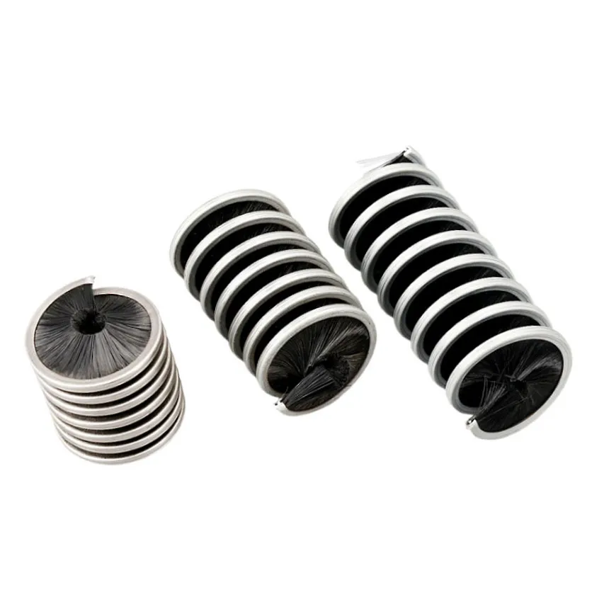 Inverted Spring Spiral Wound Steel Wire Brush for Descaling