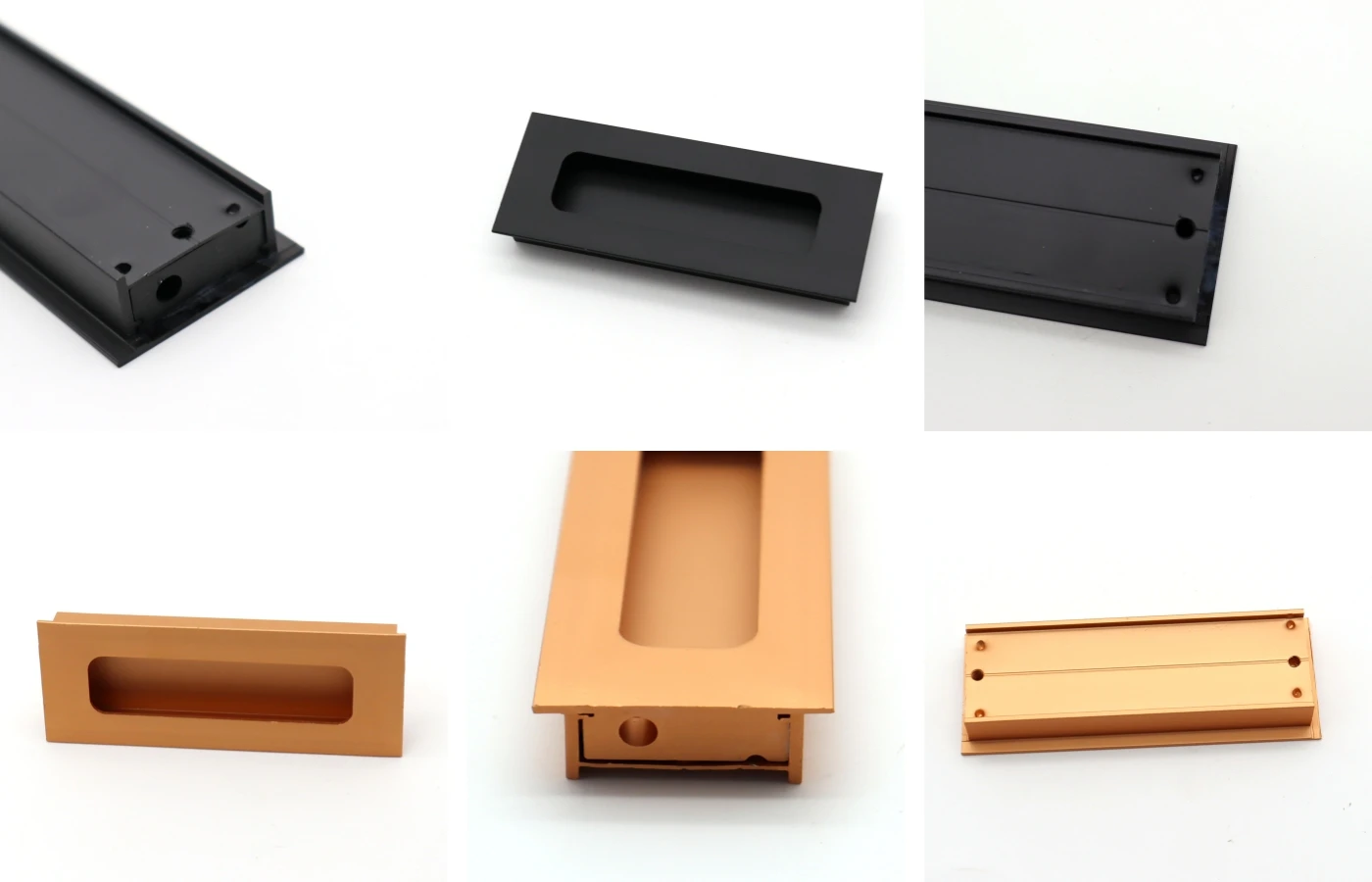 Square Recessed Pull Handle For Cupboard Sliding Door Furniture ...