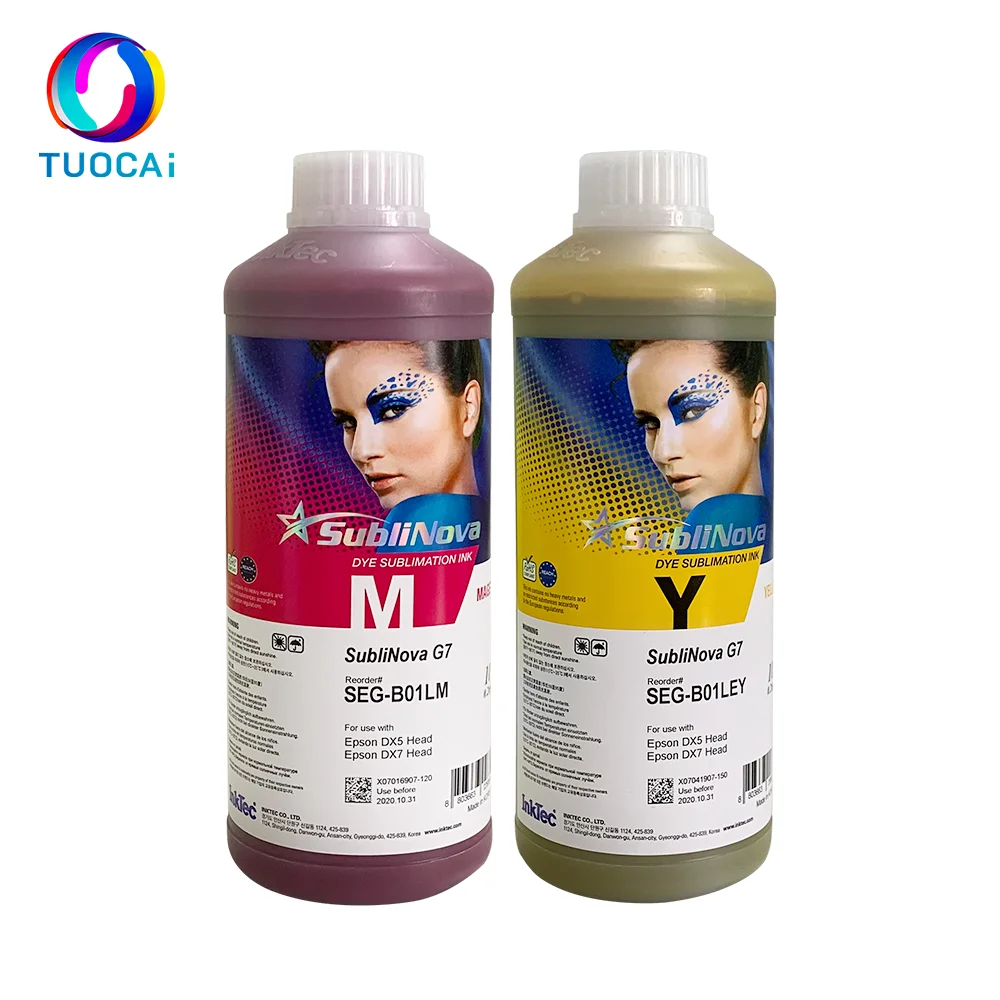 Sublimation Ink Fast Dry INKTEC SubliNova Smart Fluorescent Inktec ...