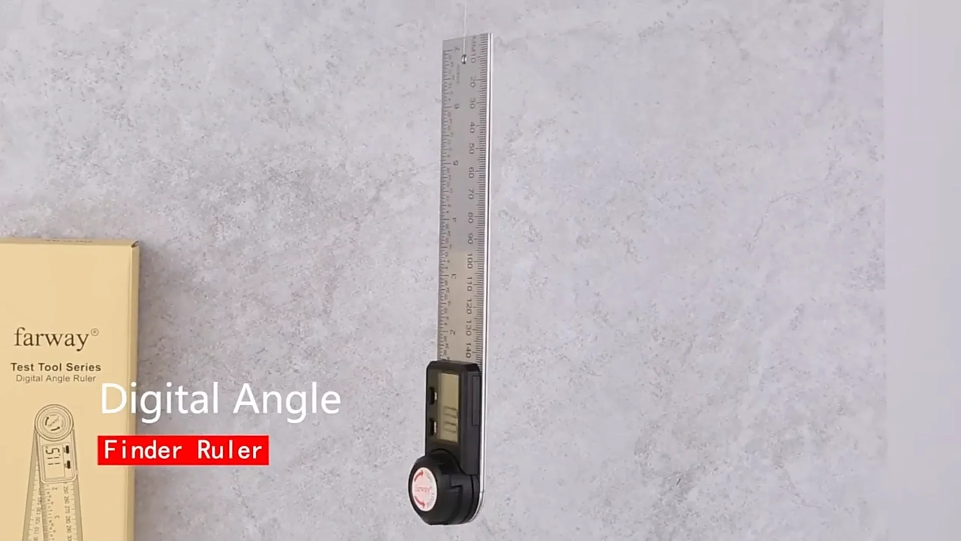 Digital Angle Measurement Wood Working Tool Led Screen Display 360 ...