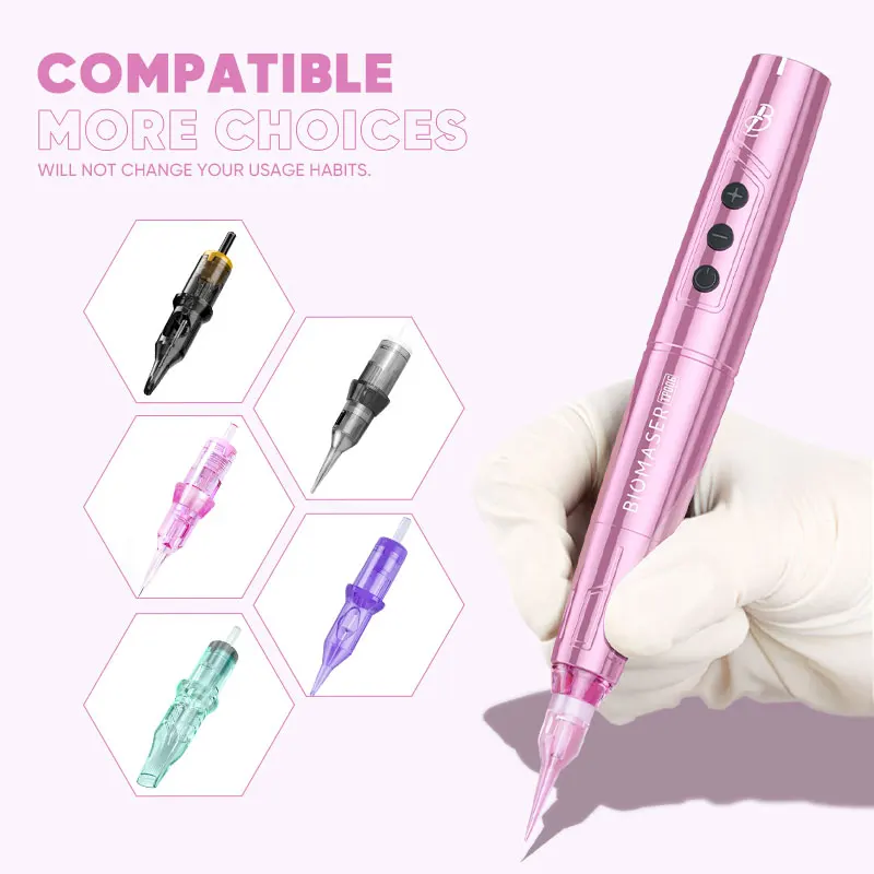 Biomaser TP006 Wireless Dermografo Digital Eyebrow Machine