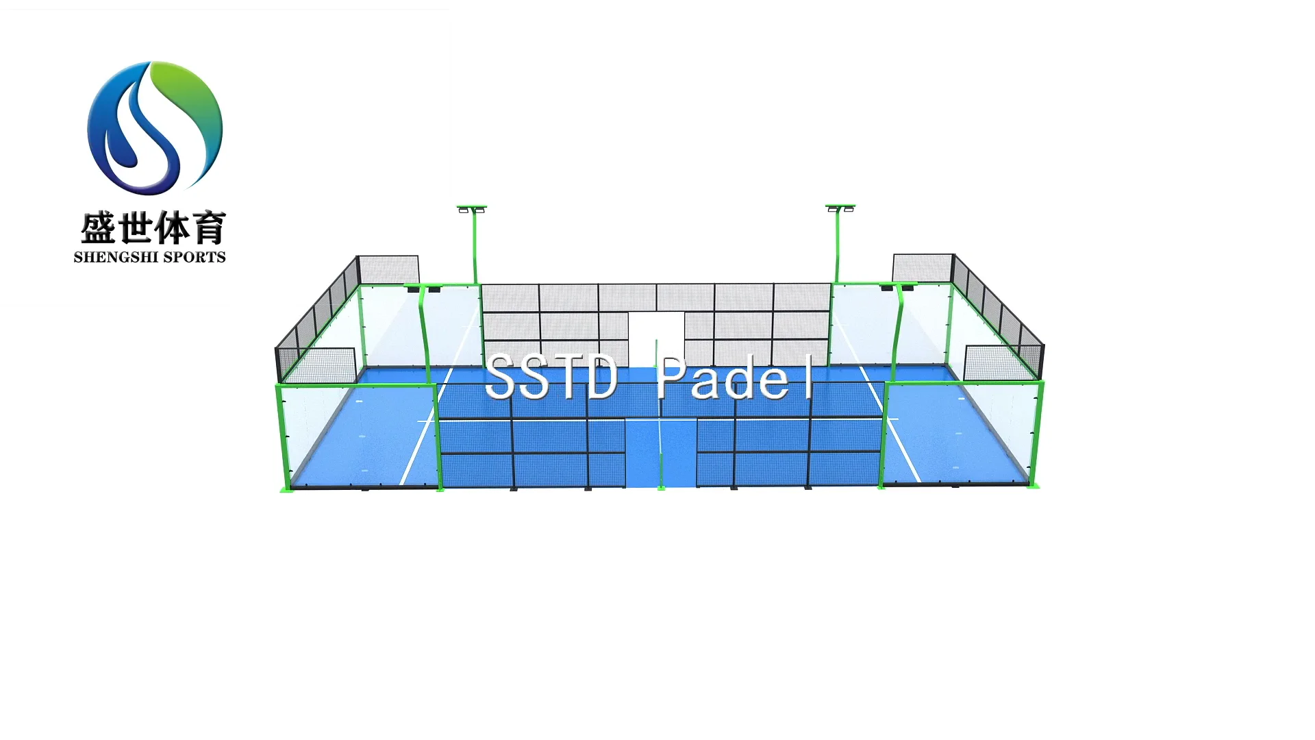 Italian 2024 New Design Buy Hot Dip Galvanized Paddle Court Panoramic ...