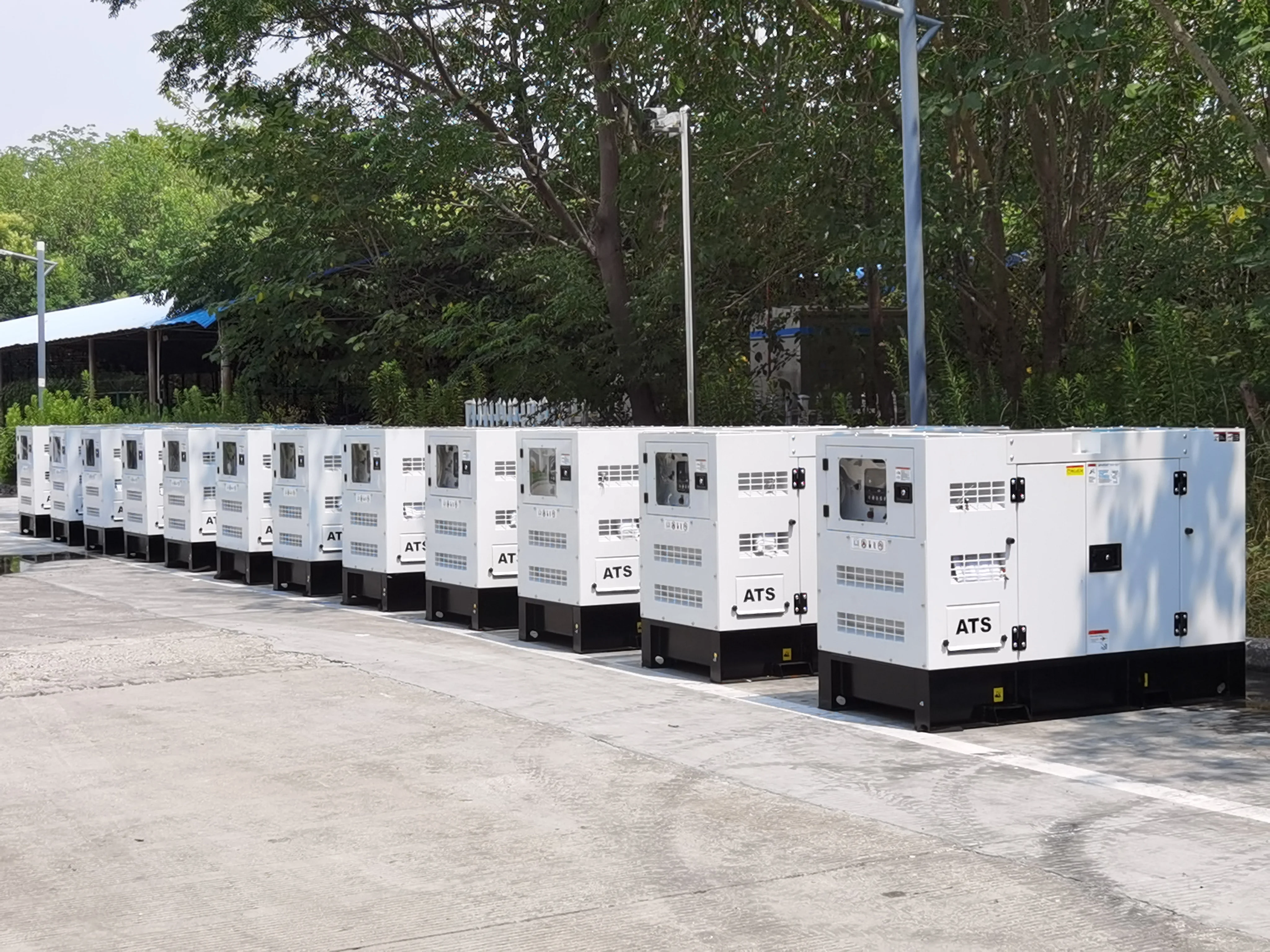 208V 3phase Diesel Generators by Perkin Engine - 20kw to 80kw