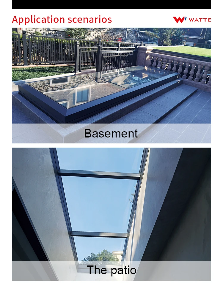 Motorized Skylight Window with Ventilation and Daylighting Features ...