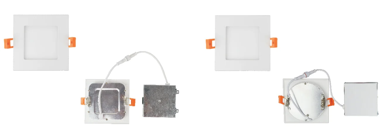 12 Inch Slim Led Downlight With Junction Box Panel Dimmable 3000k Warm ...