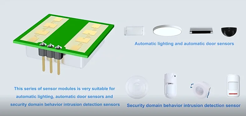Pdlux PD-V11H Microwave Radar Sensor Module - Motion Detector