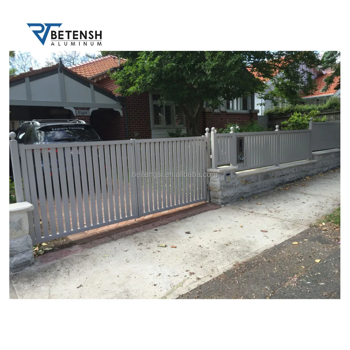 Aluminum Privacy Gates Automatic Electric Driveway Gates Slide Gate ...