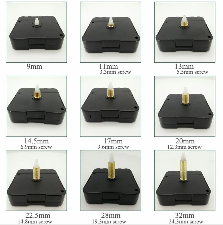 Jh1668 Anti Clock Mechanism Counter Clockwise Reverse Backwards Clock ...