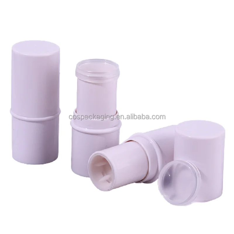 Lip Balm Container 6g Matte Black Frost White Round Big Direct Filling ...
