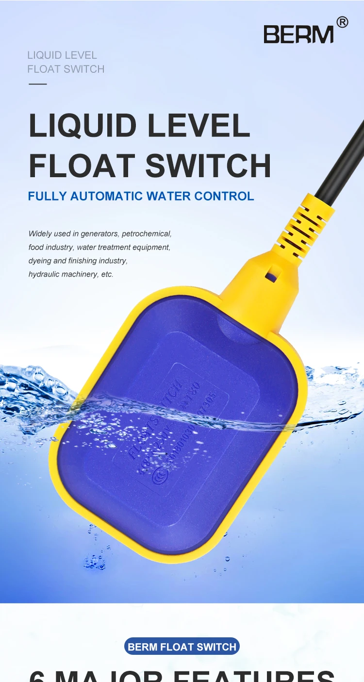 Float Level Switch Automatic Float Switch Water Tank Water Pump Float ...