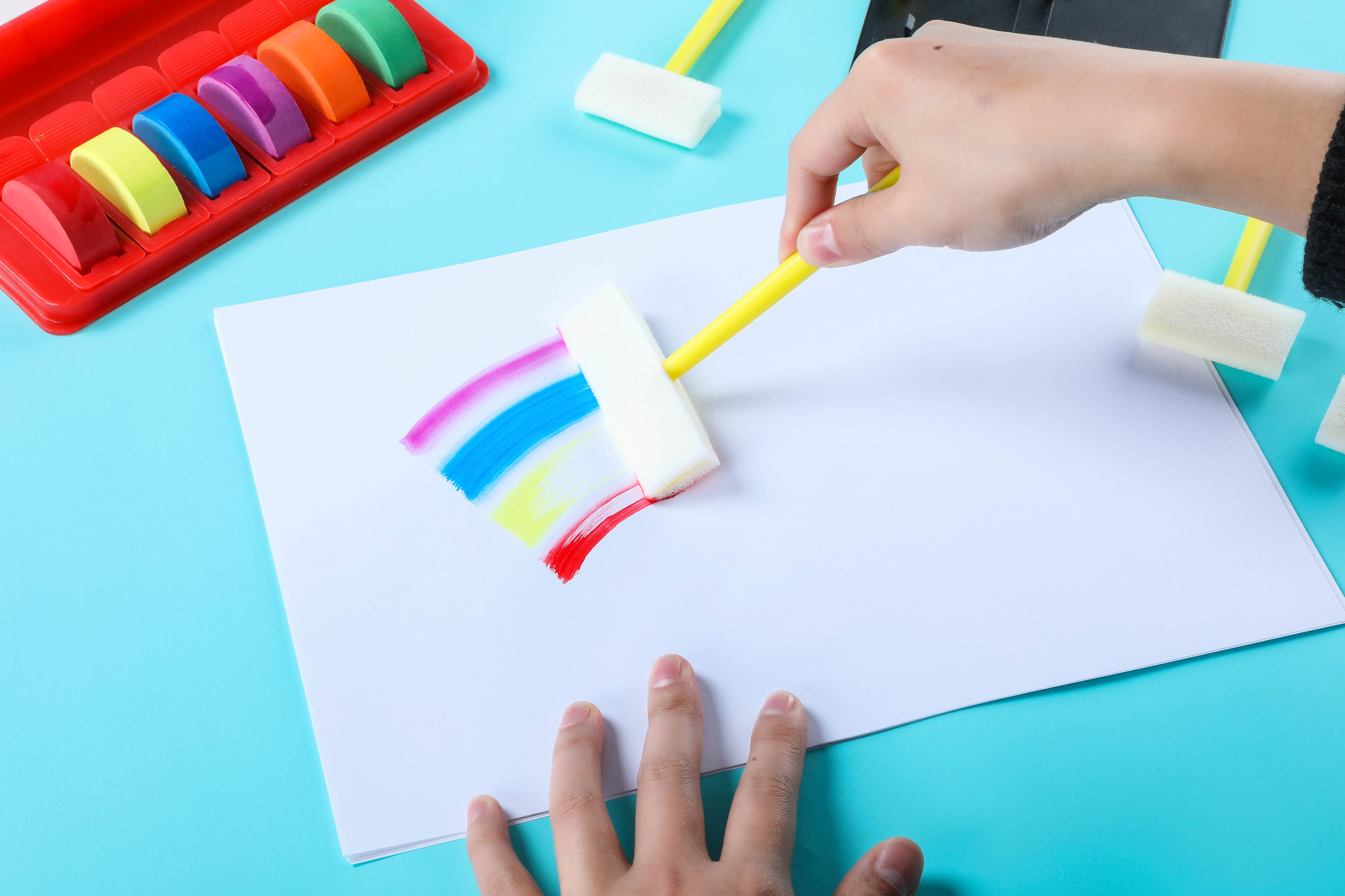 Rainbow Art Set,Diy Drawing Set,Water Color Set - Buy Rainbow Art Set ...