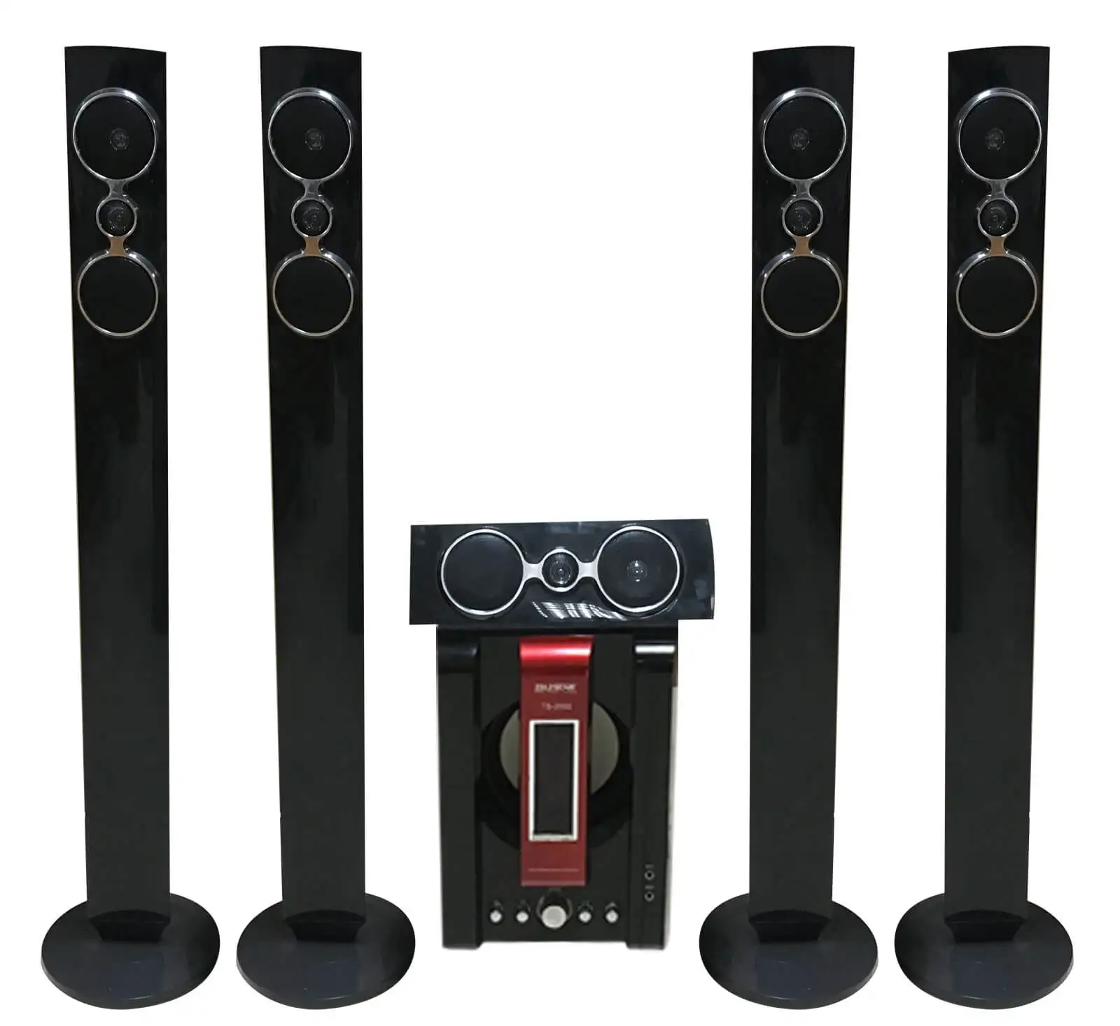 High Quality 5.1 Ch Surround Subwoofer Speaker Blue Tooth Home Theatre ...