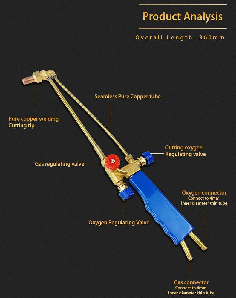 Classic Style Oxweld Cutting Torch Gas Welding Torch Welding Torch In ...