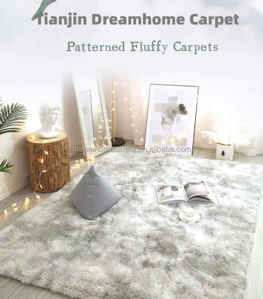 Luxury Fluffy Area Modern Shag Rugs For Bedroom Living Room,Super Soft ...