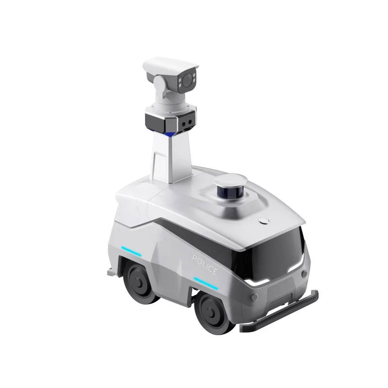 Security Patrol Robots Patrolling Video Surveillance Cradle Head Camera ...