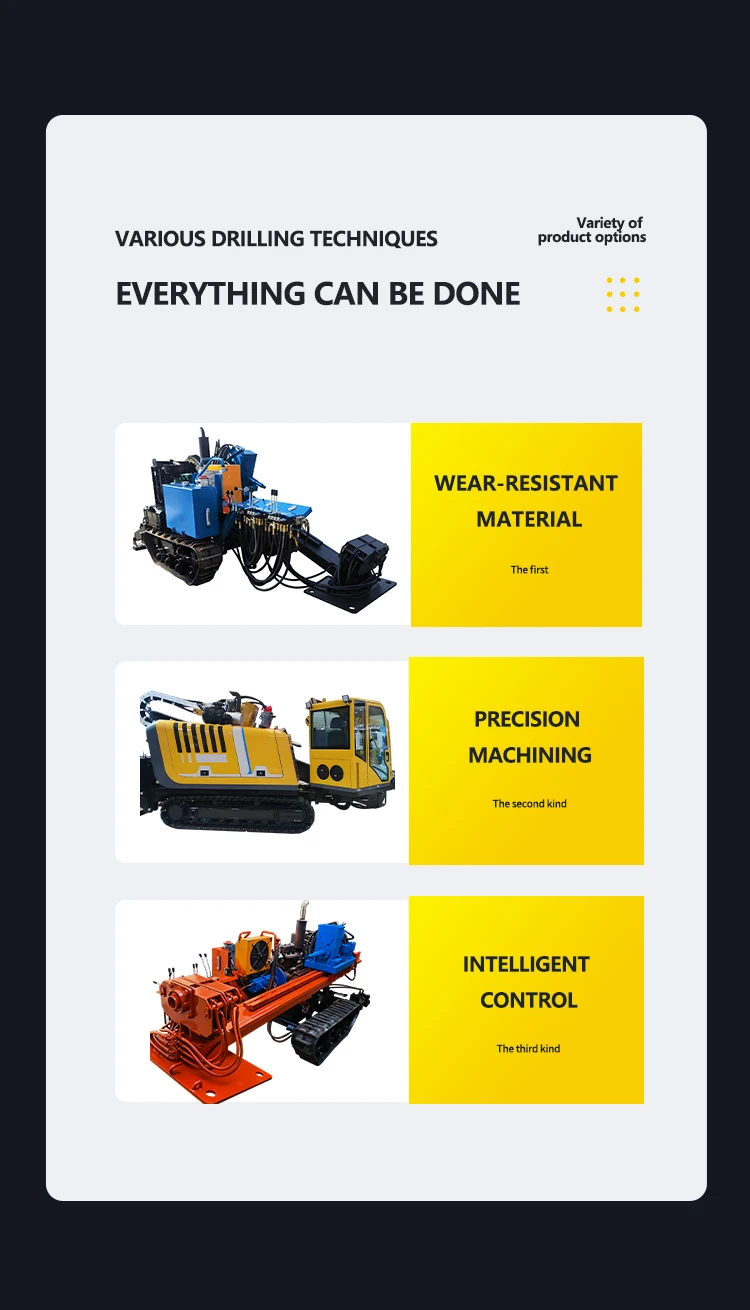 Horizontal Directional Drill Machine Construction Directional Drilling ...