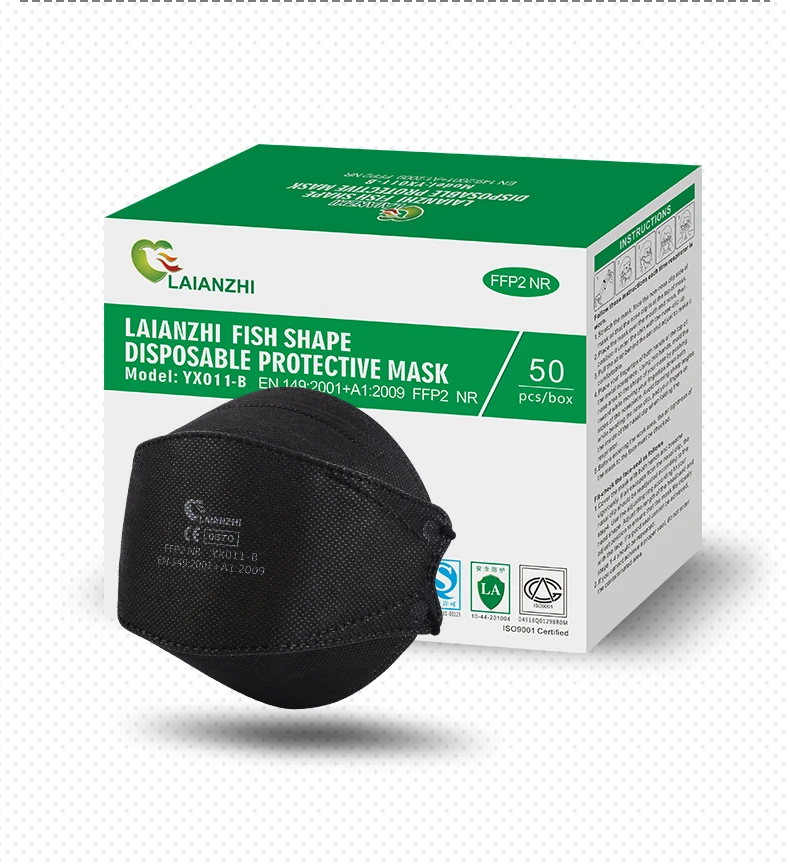 Laianzhi Ffp2 Yx011 Manufacturer Face Mask Fish Shape Face Mask Without ...