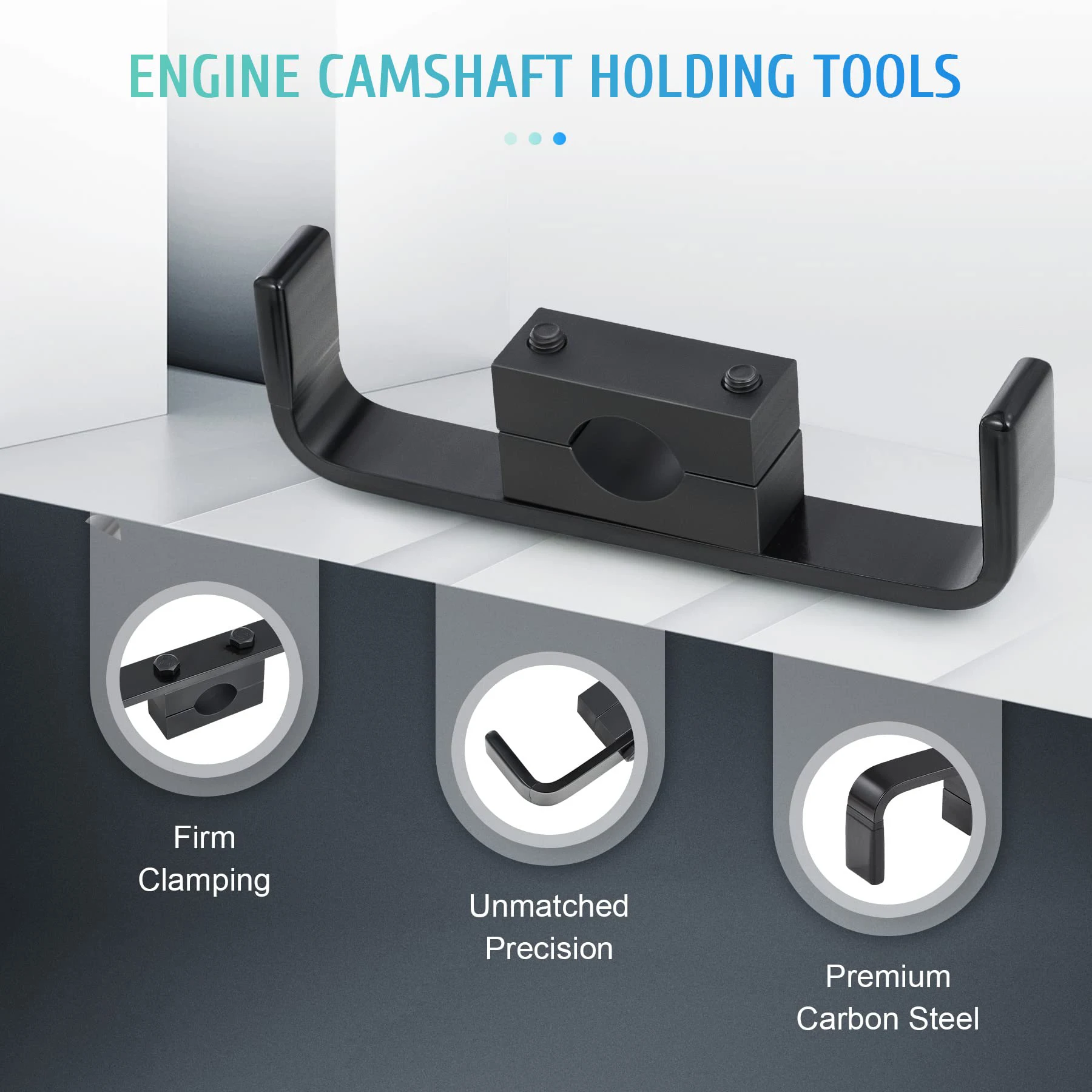 4pcs Camshaft Holding Tool Kit with Valve Spring Compressor Crankshaft ...