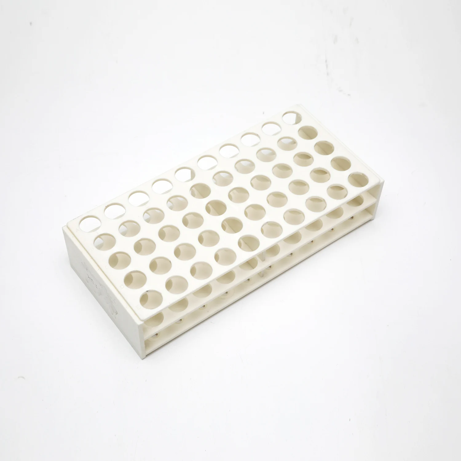 Laboratory Plastic Round Hole Test Tube Stand 62 Holes Test Tube Rack ...