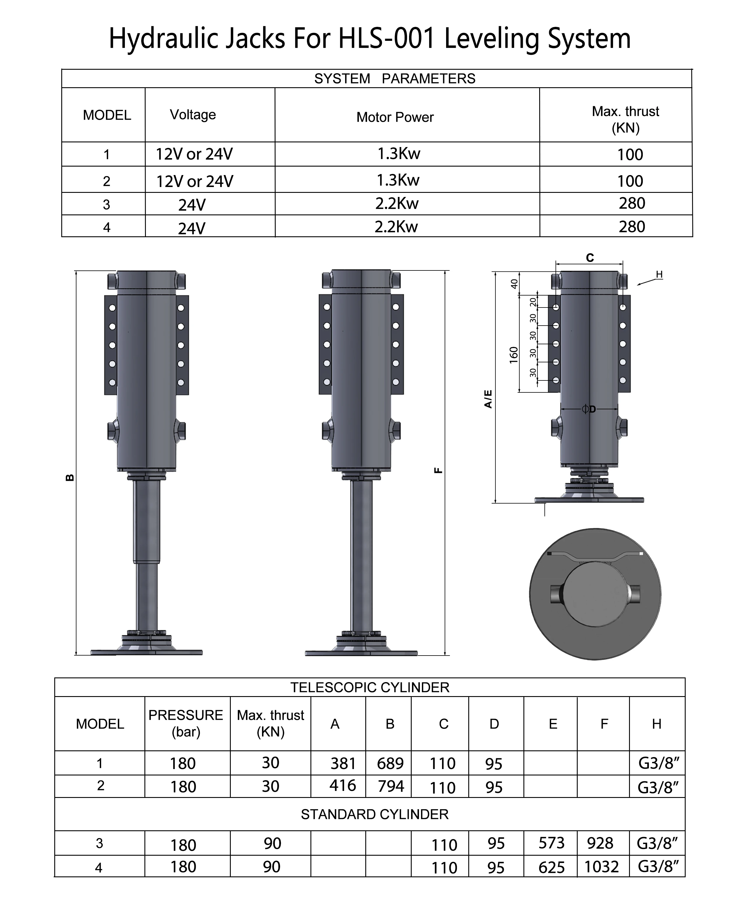 Heavy Duty Vehicle Auto Hydraulic Leveling System for VW Volkswagen ...