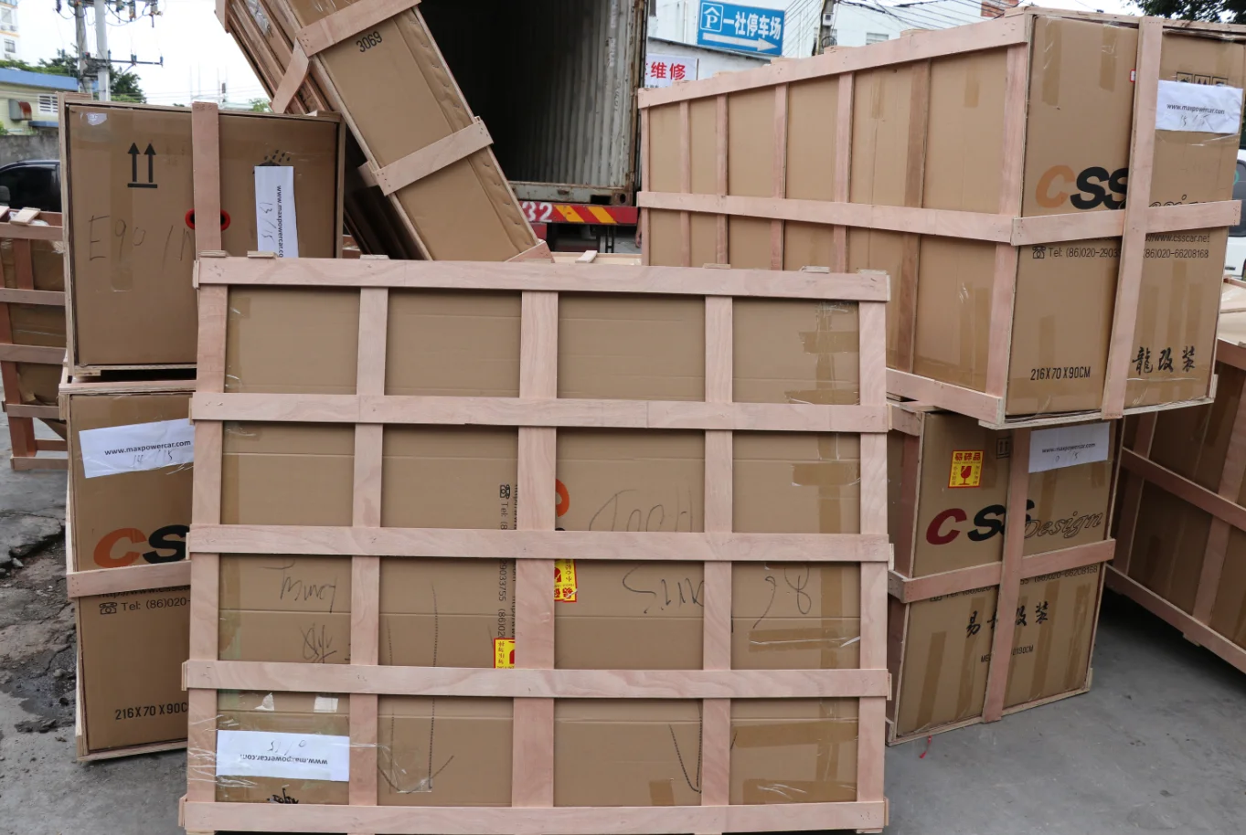 Car Tuning Body Kit For Bmw Car Bumper Kit Fiber Glass X3 E83 M-tech ...