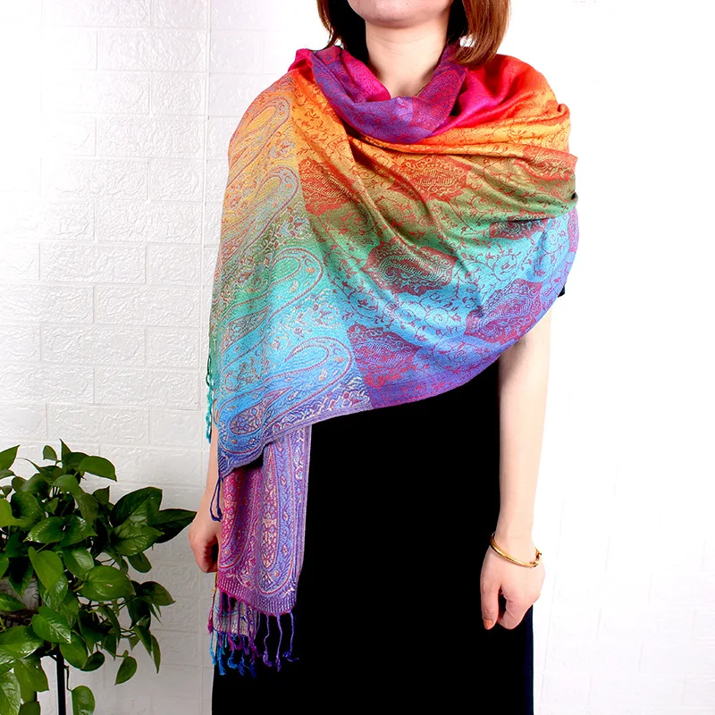 Fashion Hot Sale Custom Design Pashmina Other Scarves & Shawls 75*200cm ...