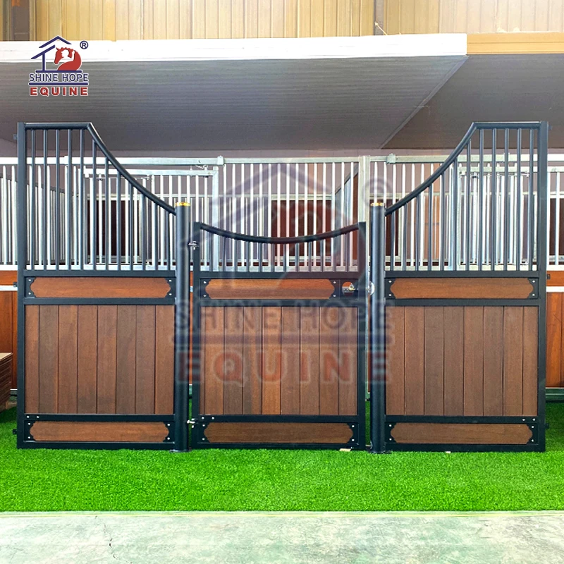 Steel Hot Dip Standard Horse Barn Door Horse Room Frame Only Modular ...