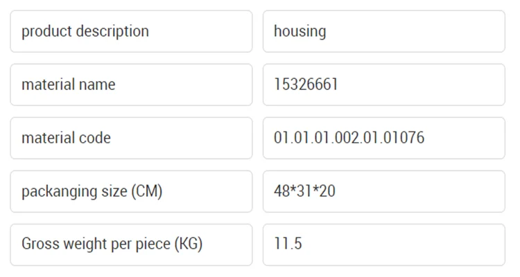 APTIV Housing Connector 15326661 - Reliable Automotive Solutions