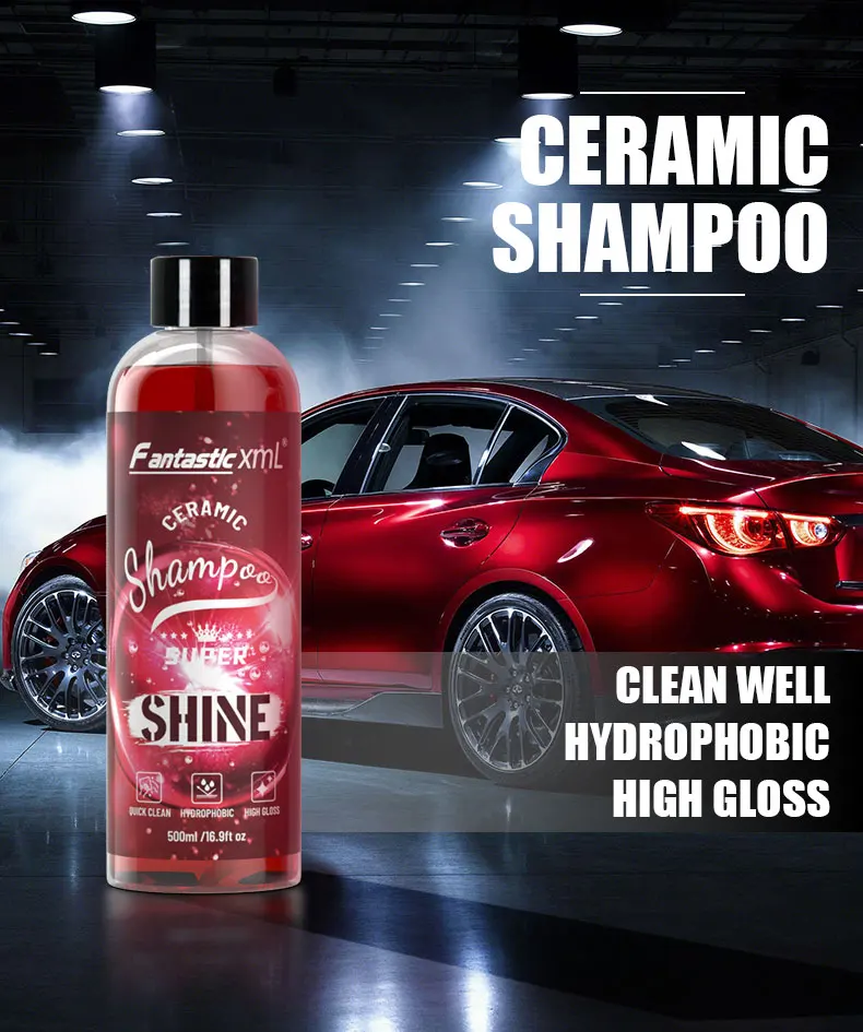 Fantastix XML Ceramic Coating Shampoo - 500ML Car Detailing