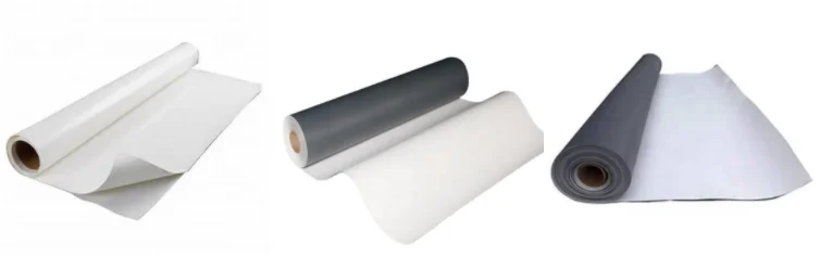 Flat Roof Pvc Waterproofing Materials Reinforced Pvc Membrane Building ...
