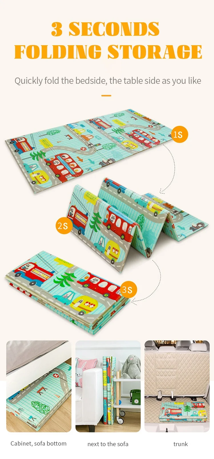 Kids 200cm*180cm Multi Life Home Foam Play Mats - Safe & Fun