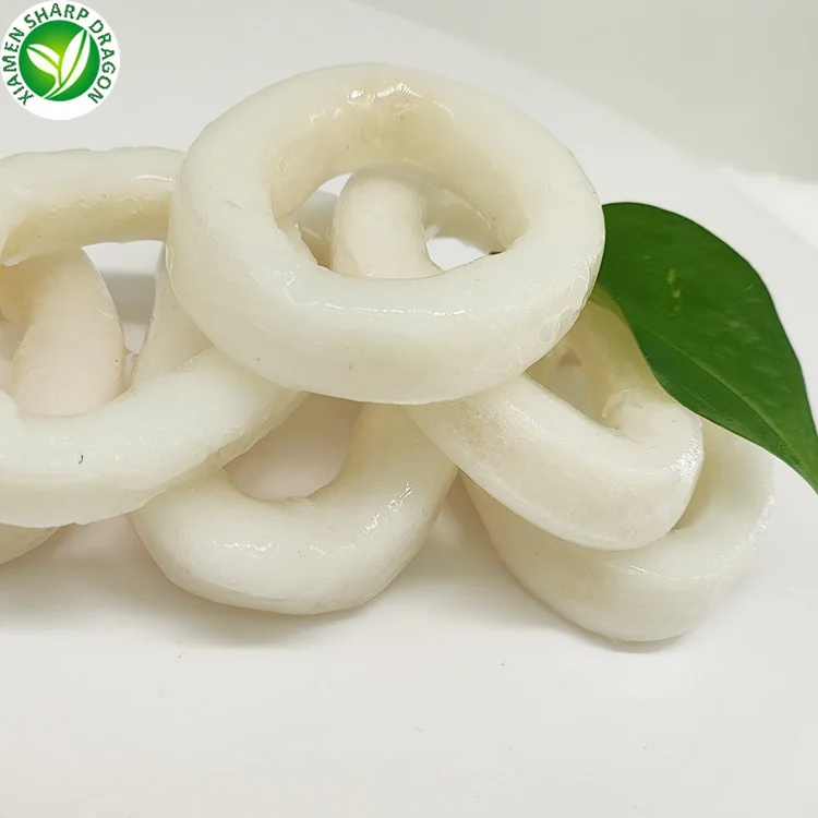 IQF Frozen Gigas Giant Squid Ring China White Machine Wash Sea Food ...