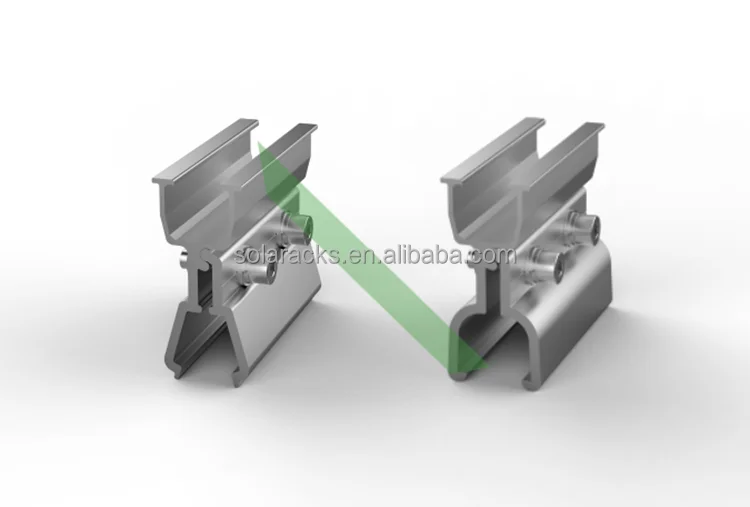Solaracks Rail-free Bracket Roof Clamp Solar Roof Mounting System For ...