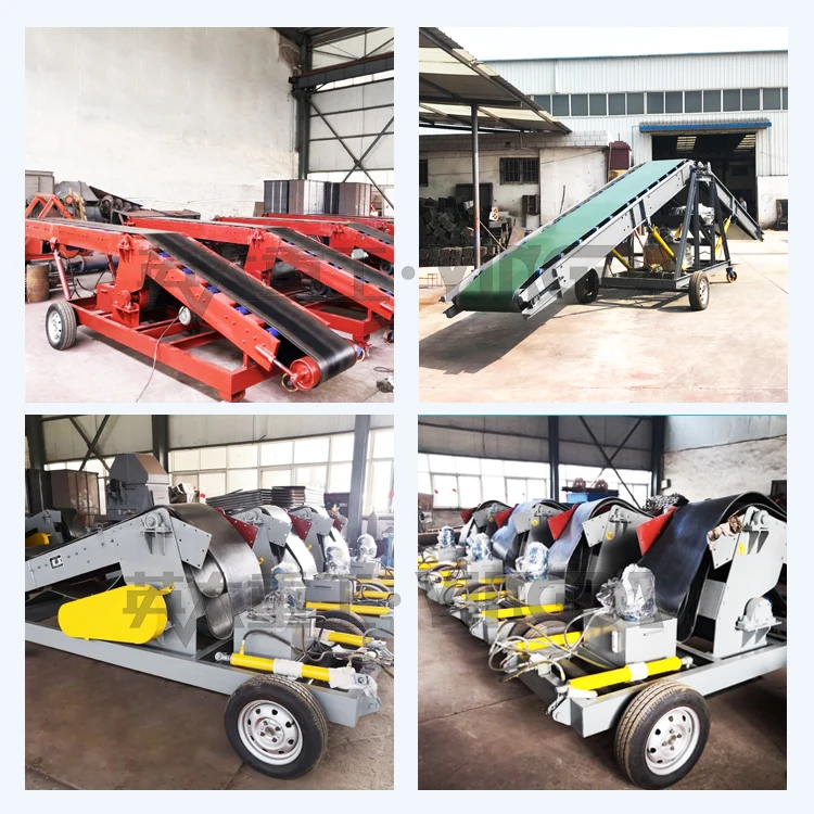 Dirt Lift Conveyor Belt Loader - High Efficiency & Low Cost