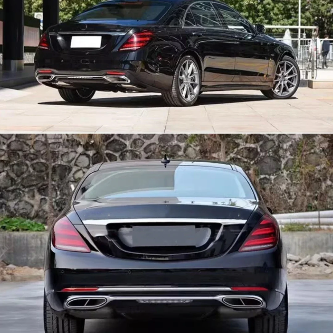 Body Kit Front Rear Bumper Assembly For Mercedes-benz S-class W222 2014 ...