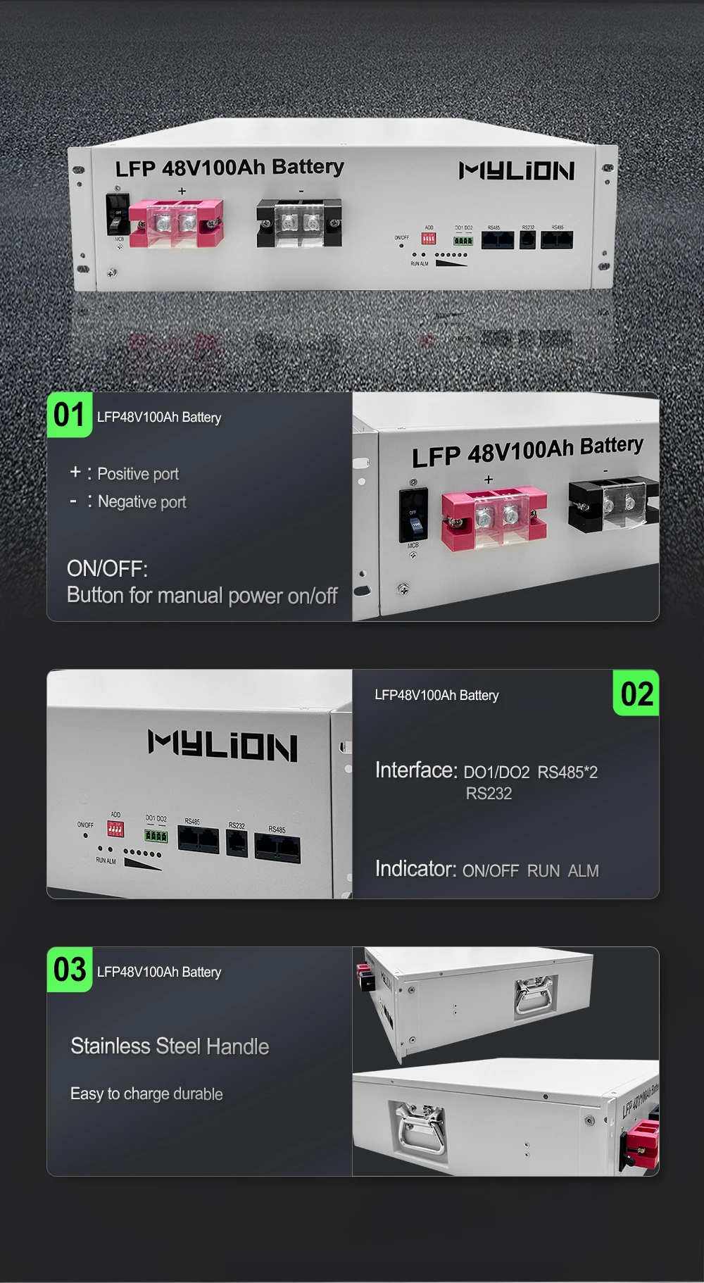 Sheet Metal Rack Mount 10KW 15KW 20KW UPS 51.2v Energy Storage System 48v Lithium Battery Base ...