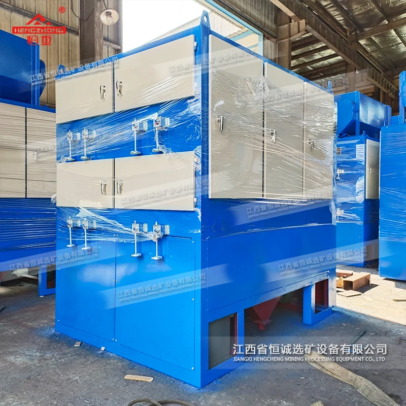 High Tension Electrostatic Separator for Wolframite Processing