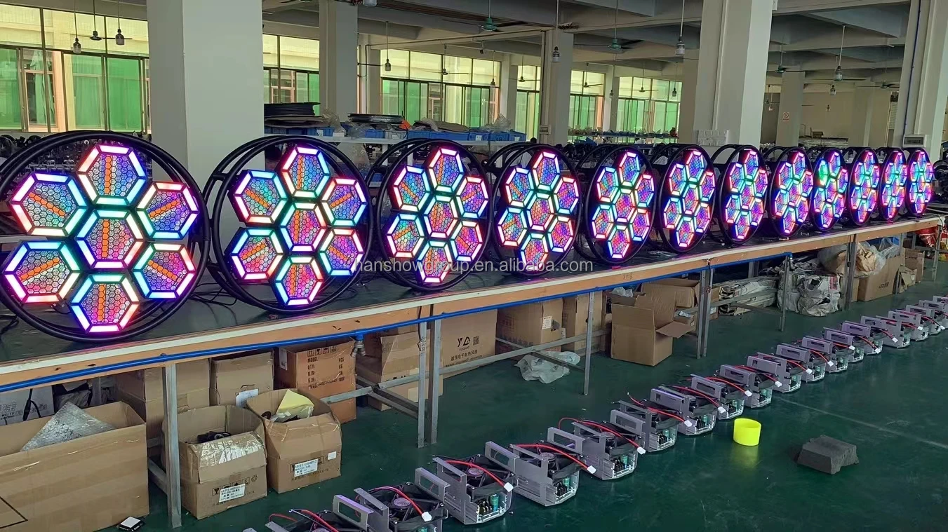 7 X 350w LED Retro Halogen Lamp Warm White Light for Wedding Stage ...