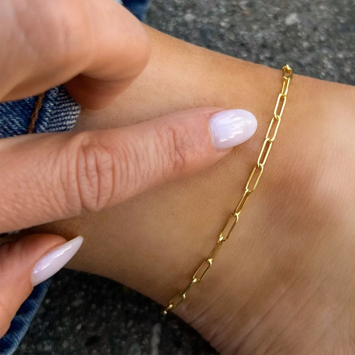Tarnish Free 18k Gold Plated Snake Chain Anklets for Women Designer ...